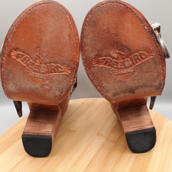 Freebird by Steven | Shoes | Freebird By Steven Violet Brown Buckle ...